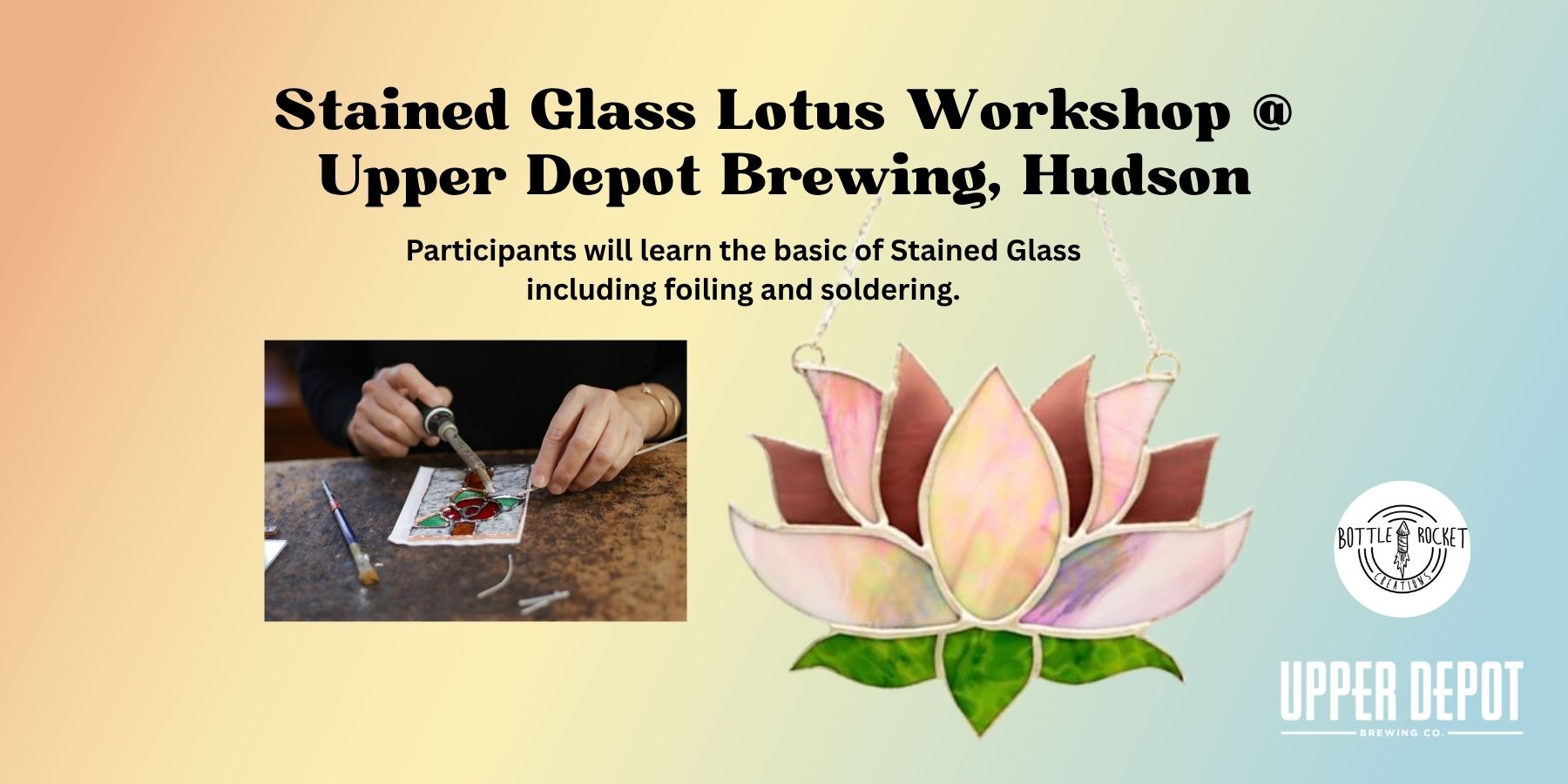 Stained Glass Lotus Workshop - Columbia County Tourism